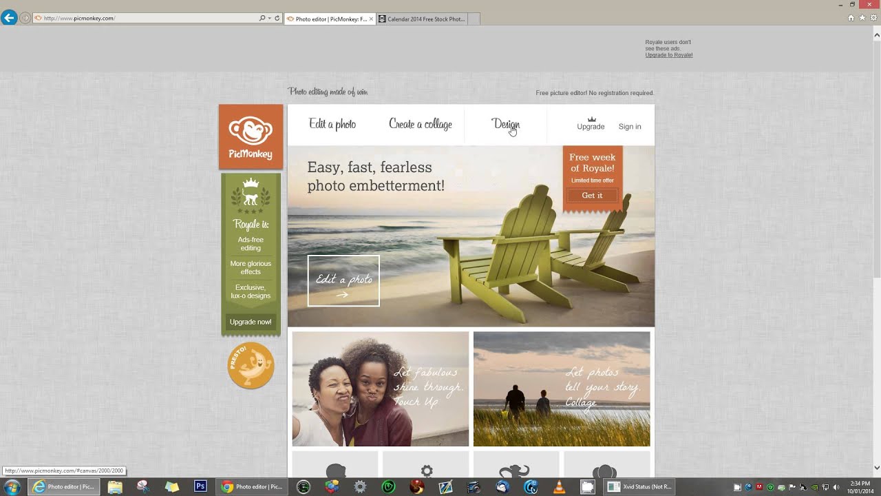 Picmonkey Tutorial Jan 2014 Youtube