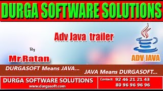 Adv .Java  || Trailer by Ratan