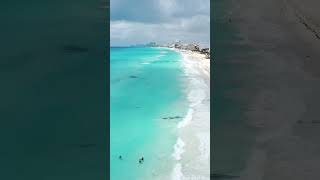 CANCUN: La PLAYA MÁS BONITA 💙☀️ #cancun #rivieramaya