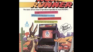 Road Runner - Arcade Gameplay - Atari 1985