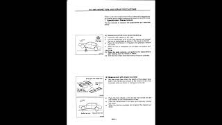 NISSAN Skyline (1989-1994) Service Manual - Complete PDF Repair Guide