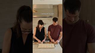 Cooking with my mom