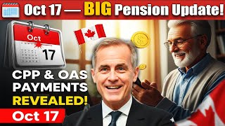 CPP & OAS October 2025 Update | Deposit Dates & Payment Changes | How Much You’ll Actually Get