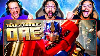 TRANSFORMERS ONE (2024) MOVIE REACTION!! Optimus Prime | Megatron | Post Credits Scene