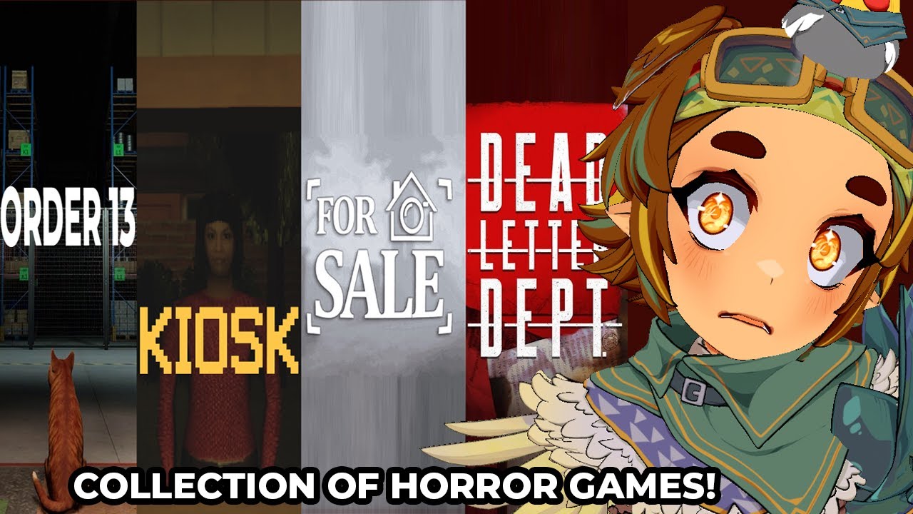 Horror Games Collection Envtuber Youtube