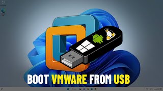 Boot From USB Flash Drive in VMware Workstation | How To boot Virtual vmware from usb pendrive ✔️