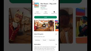 Rec room in play Store or Google Play