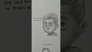 Dash parr put his grade up #drawing #theincredibles #cartoon