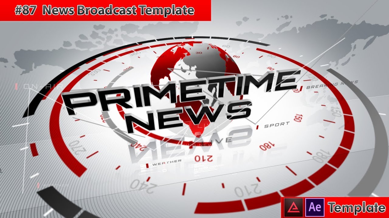 Free News Intro Template
