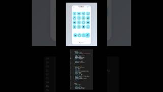 Ultra Modern iPhone-Style App Launcher UI Design | HTML & CSS | Futuristic Mobile Layout