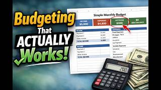 Simple Monthly Budget in Google Sheets (Zero-Based Budget Walkthrough)