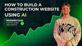 How to build a construction website with AI (using lovable)