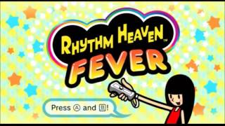 rhythm heaven fever title screen