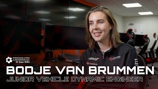 International Women In Engineering Day: Bodje Van Brummen, Junior Vehicle Dynamic Engineer
