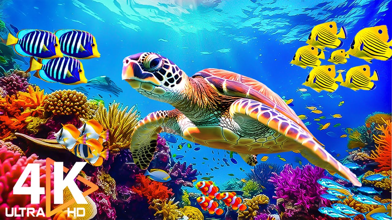 Dive Into The Mesmerizing Underwater Realm And Marvel At Sea Animal In