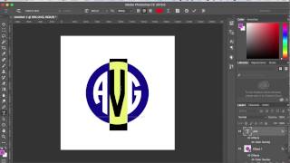How to use Circle Monogram Font in Adobe Photoshop