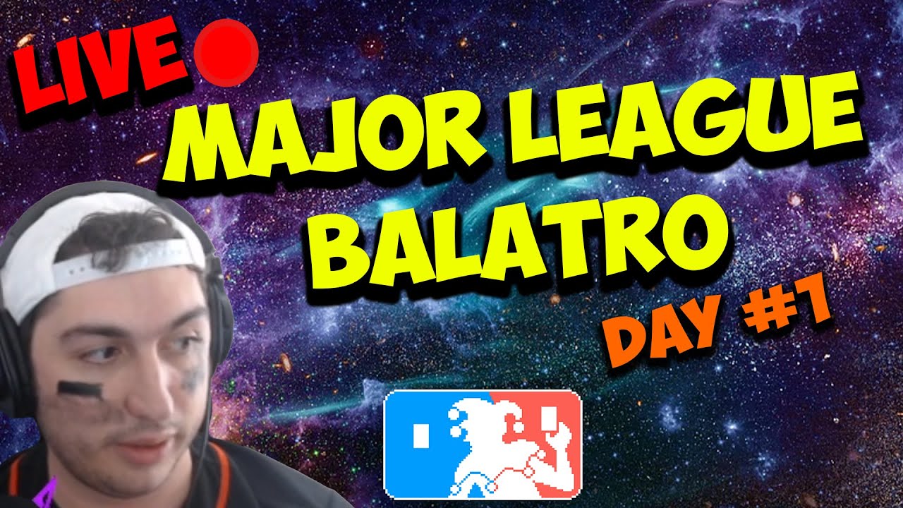Major League Balatro Day 1 Live Balatro Youtube