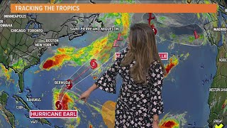Hurricane Earl and Danielle tracker: Latest path and category