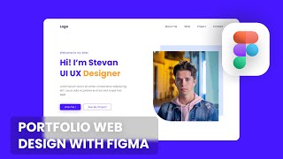 Create simple UI UX Portfolio with FIGMA