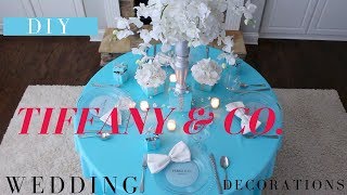 Tiffany & Co Party Decoration Ideas | DIY Tiffany & Co Box | Bridal Shower Ideas