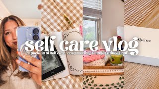 self care vlog🤎| Quince clothing haul, starting therapy & taking care of myself during a rough patch