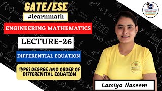 Engineering Mathematics | Lecture-26 | Differential Equation | Lamiya Naseem