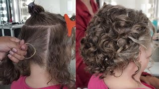 HERMOSO PEINADO RECOGIDO FÁCIL 😍 EASY BEAUTIFUL HAIR STYLE