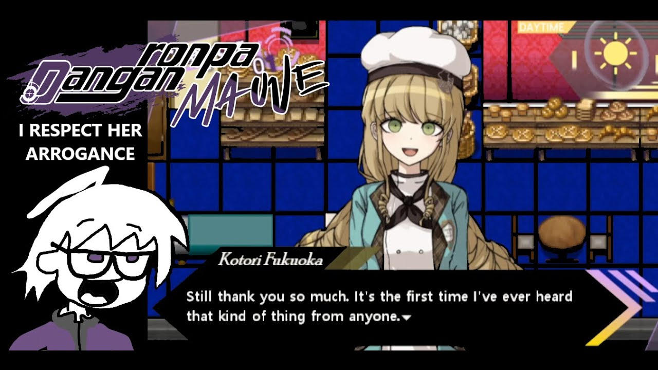 Danganronpa Mauve Kotori Fukuoka Free Time Events Bragging But Can