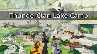 Drawing ThunderClan Lake Camp