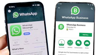 WhatsApp Vs WhatsApp Business! (Comparison) (Review)