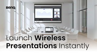 BenQ InstaShow Wireless Presentation System | Launch Wireless Presentations Instantly with One Tap