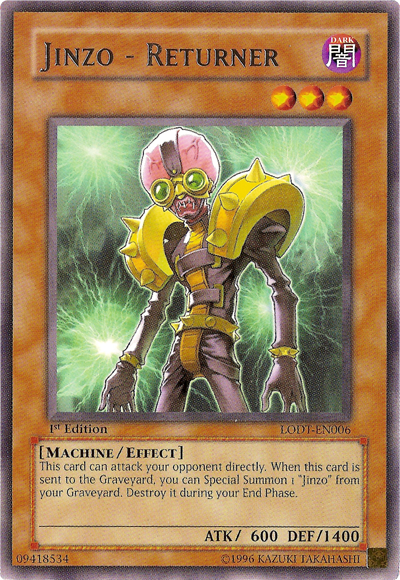 YUGIOH : Jinzo | Info Yugioh