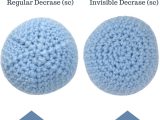Invisible Decrease Crochet Free Tutorial Video Zamiguz