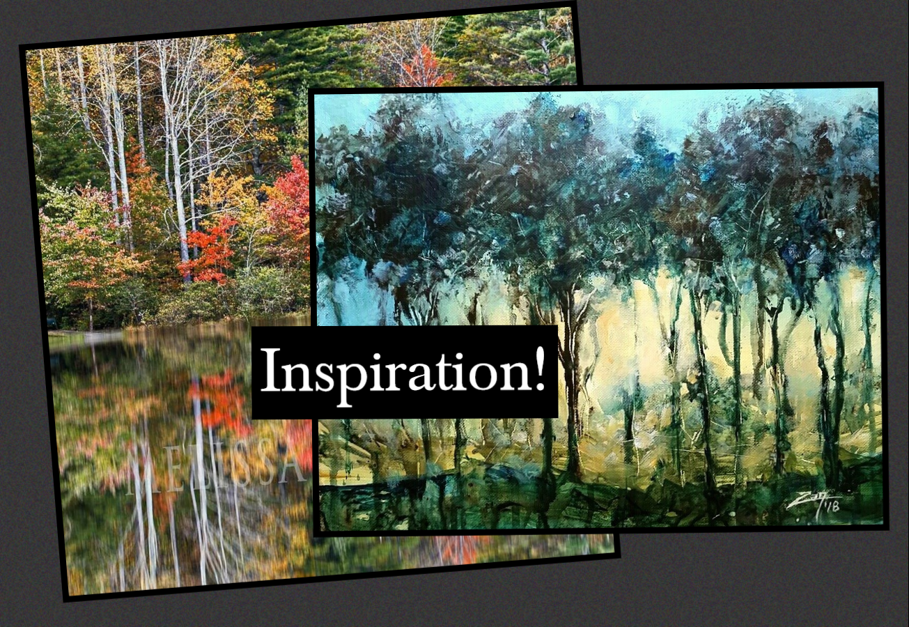 Fall Drip Tree Inspiration – ZanArt