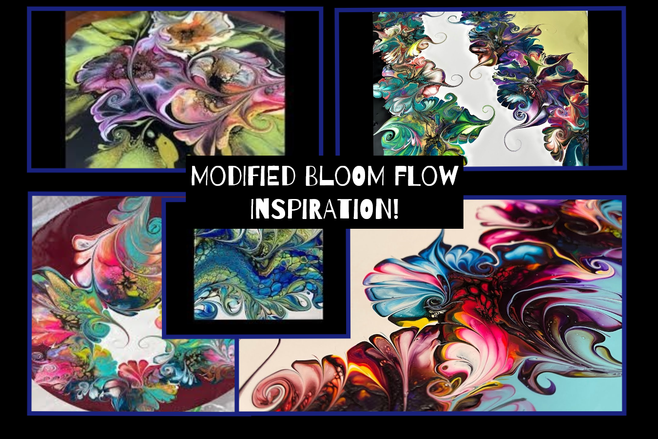 Modified Bloom Flow Inspiration Collage – ZanArt