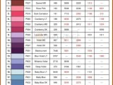 Thread Conversion Charts For Machine Embroidery