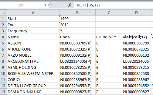 Matching Compustat & Datastream data in Excel | researchfinancial