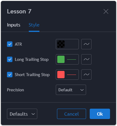 Pine Script – Lesson 7: How To Create ATR Trailing Stop – Zen & The Art of Trading