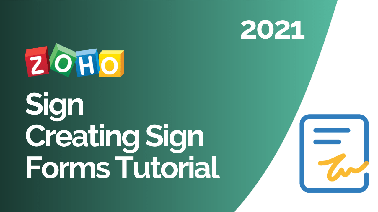 Sign Creating Sign Forms Tutorial - Zenatta Consulting