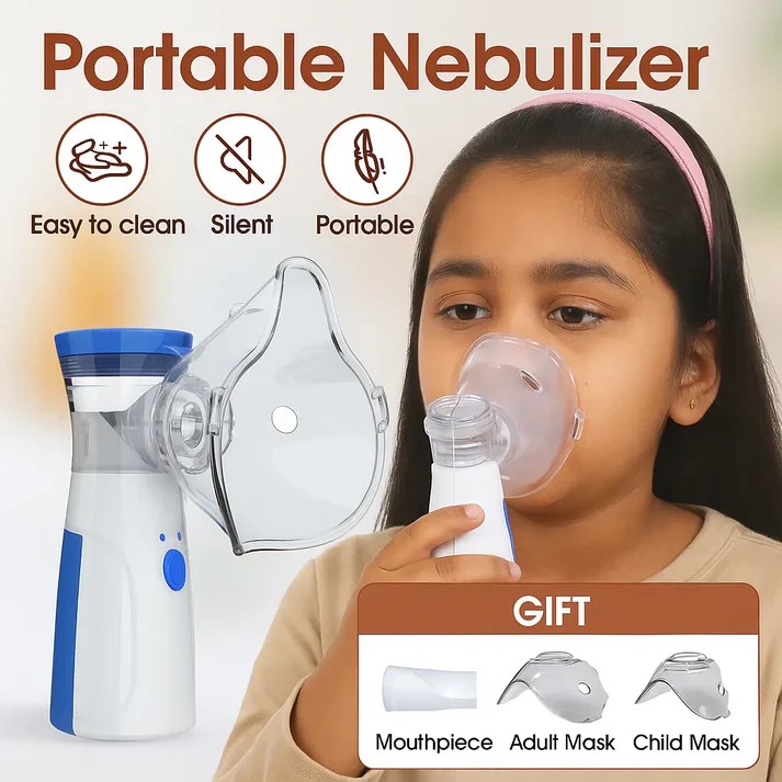 Breathe Easyâ Portable Rechargeable Mesh Nebulizer â Zenkart
