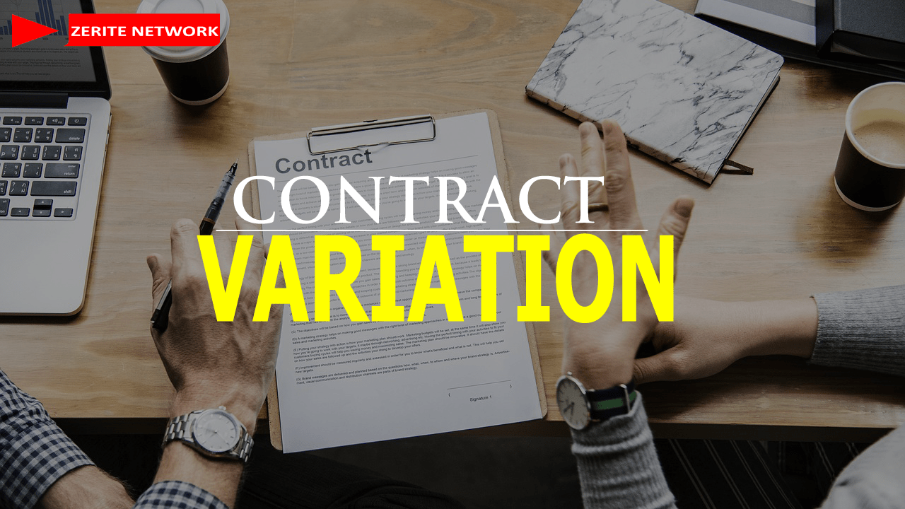Quick tips on CONTRACT VARIATION that you need to know