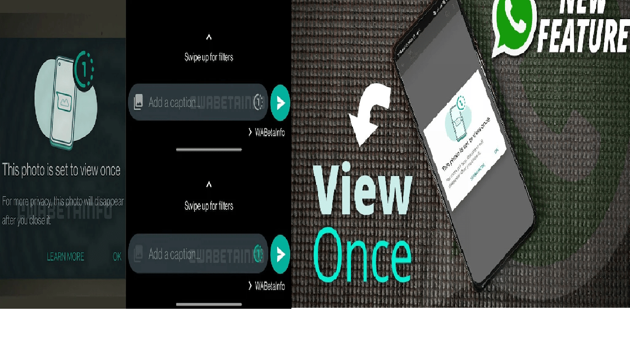 How to use Whatsapp “view once” feature - Zero Thought