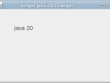 Introduction To Java 2d