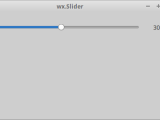 Wxpython Widgets Wx Button Wx Combobox Wx Checkbox Wx Slider Wx