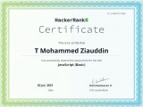 Certificates Ziauddin Ziya