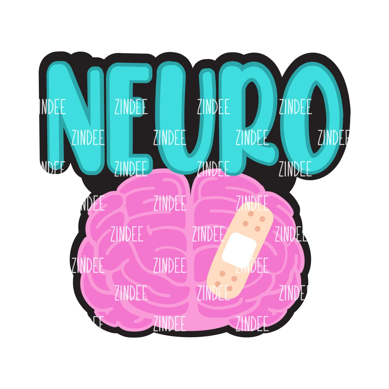 Neuro 2 inch (NO HOLE) • Zindee.com