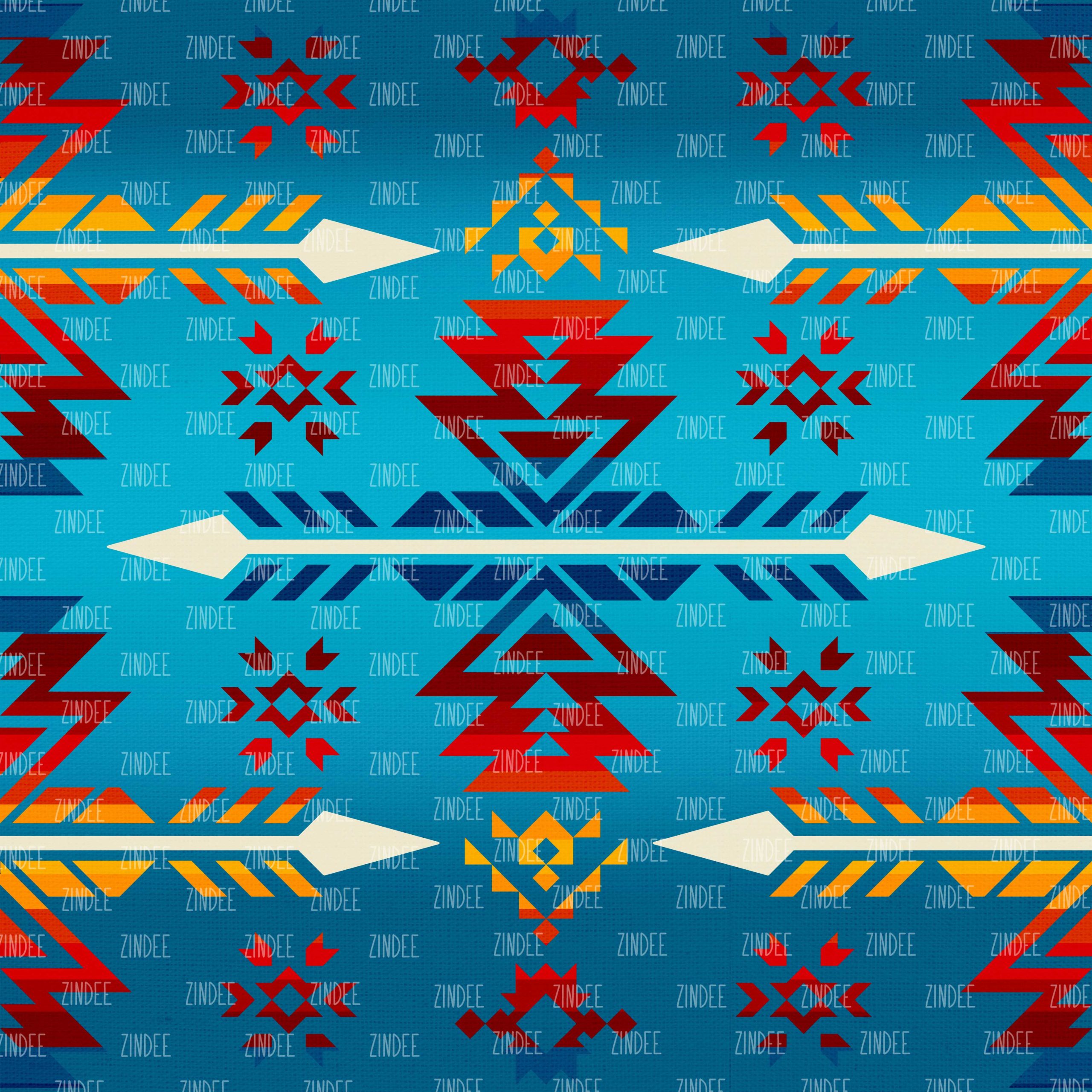 Pendleton Pattern (digital paper) – Zindee.com