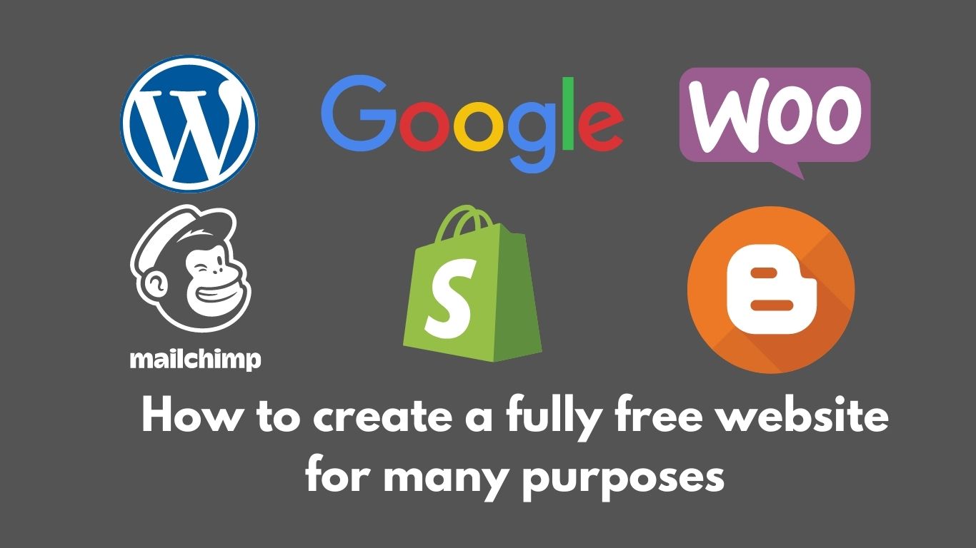 How to create a fully free website for many purposes • Zone1on