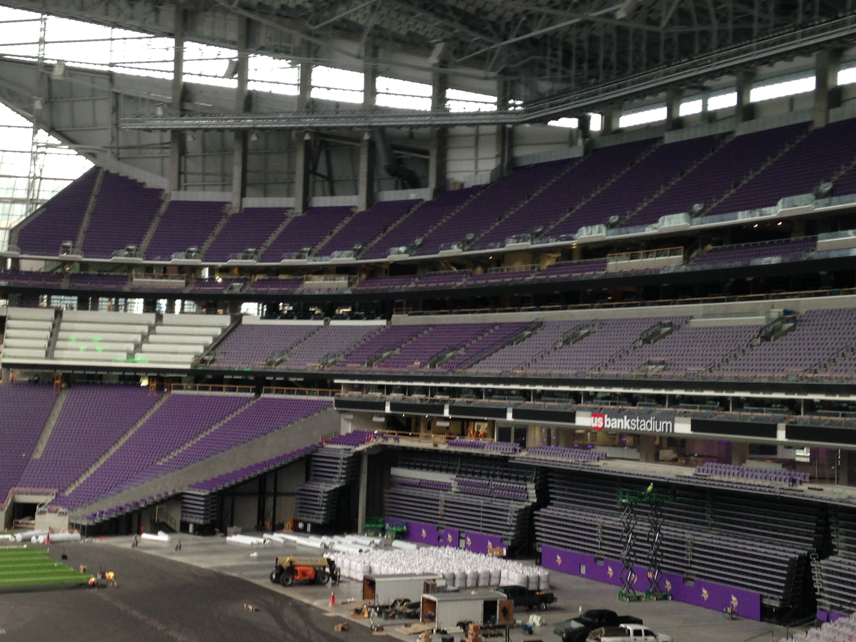 New Pictures of a Nearly-Complete US Bank Stadium - Zone Coverage