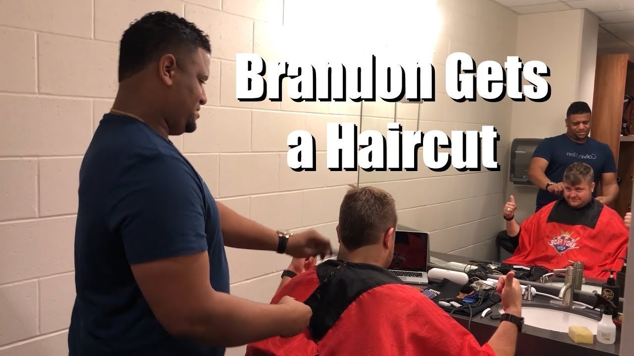 WATCH: Brandon Gets a New 'Do from Twins Barber Andy Fade - Zone Coverage
